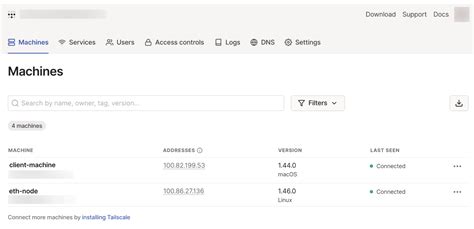 Setting Up Tailscale Vpn Ethstaker Knowledge Base