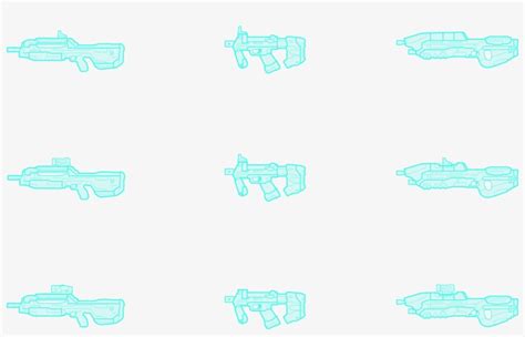 Halo 5 Weapon And Vehicle Icons Halo 5 Weapon Hud Png Image