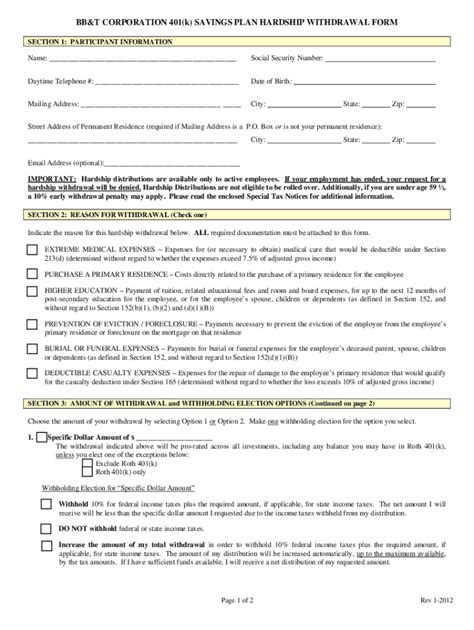 Bok Financial 401k Withdrawal Form Fill Online Printable Fillable
