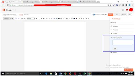 Add Meta Tags In Blogspot Strong SEO Blogracein