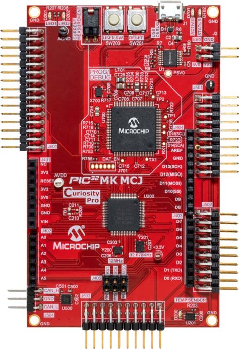 Dt100113 Microchip Microchip Pic32mk Mcj Curiosity Pro Development Board Microcontroller