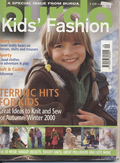 Grannys Cute Kids Patterns: Burda Kids Fashion