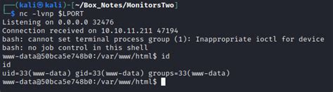 MonitorsTwo :: 4wayhandshake — CTF Walkthroughs, Tips & Tricks