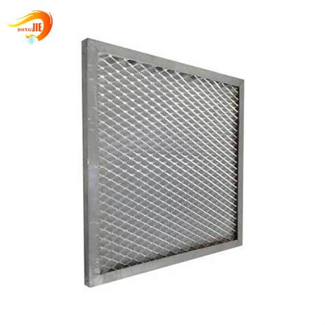 China High Definition Metal End Caps Pleated Activated Carbon Filter