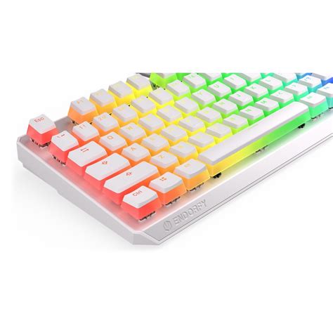 ENDORFY Thock TKL Onyx White Pudding Kailh Blue RGB Klawiatura