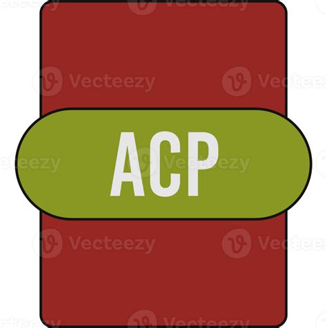 Acp File Extension Icon Rounded And Color Fill 66496288 PNG