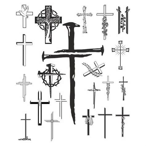 Cross Svg File Christian Svg Cross Cut File Cross Clipart Inspire Uplift Cross Tattoo For