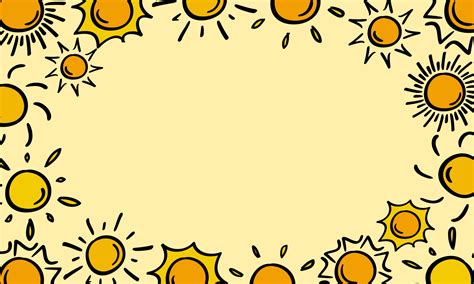 Sun Border Frame
