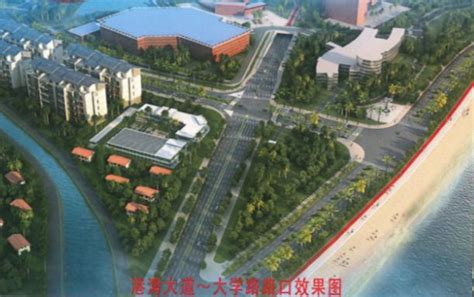 港湾大道或新建隧道！地上行人，地下行车！位置就在白埔