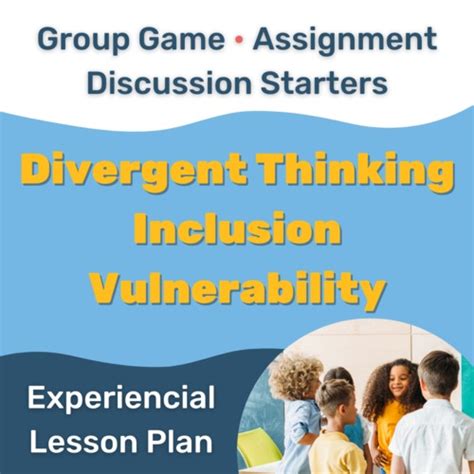 Classroom Game Divergent Thinking Creativity Inclusion Vulnerability