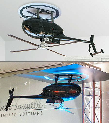 Awesome Upside Down R C Helicopter Ceiling Fan TechEBlog