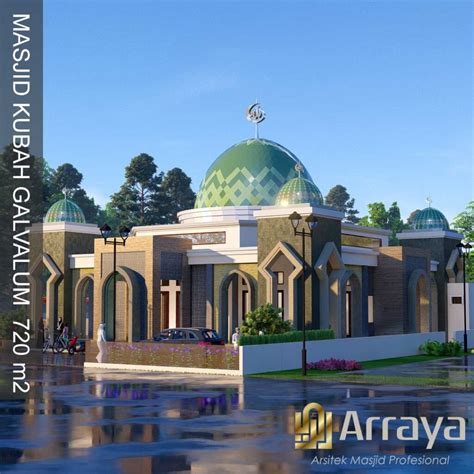 Masjid Model Ma1 Gambar Desain Masjid Dengan Gaya Arsitektur