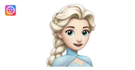 Elsa Snow Queen Emoji Ai Emoji Generator