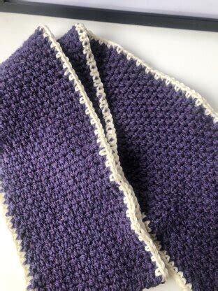 Linen Stitch Crochet Scarf Crochet Pattern By Annaknittingpretty