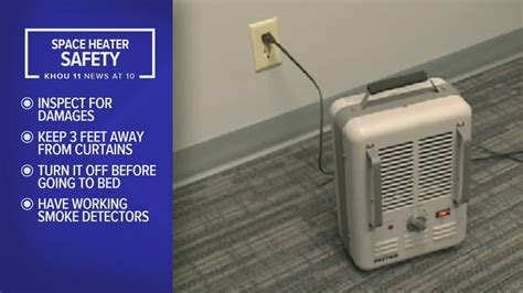 How To Safely Use A Space Heater During Cold Weather In Houston