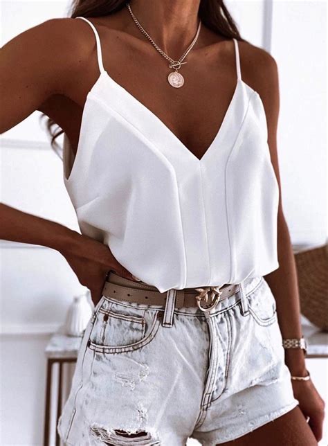 Pin By Alessia🧿 On Outfitmania Casual Tank Tops Tank Tops Women