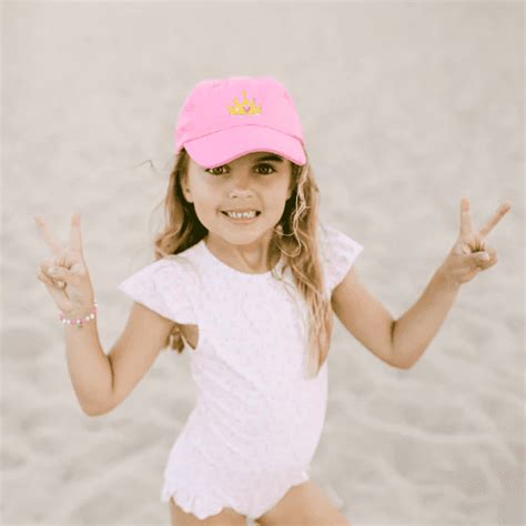 Pink Princess Crown Bow Baseball Hat Bits And Bows Iris Ts And Décor