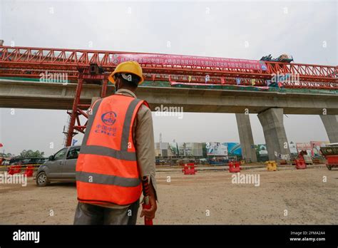 Mawa Munshiganj Bangladesh 4th May 2021 The Final Span Of The