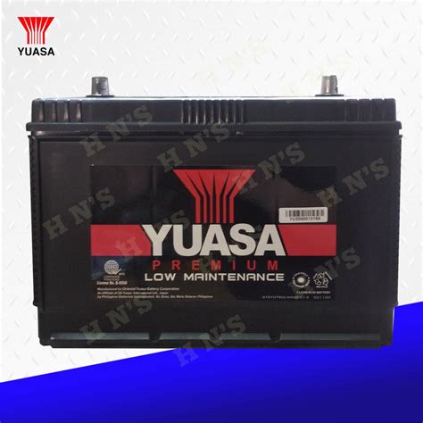 Yuasa Premium 3smf Low Maintenance Automotive Battery Shopee Philippines