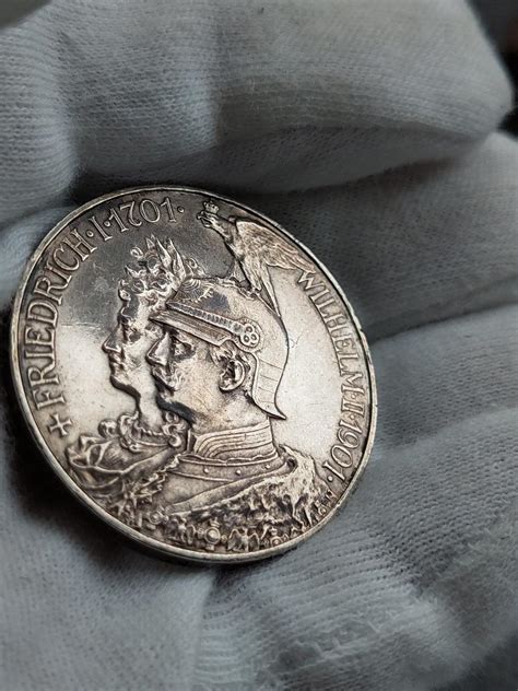 5 Marka Bayern 1901 Prusko Fridrich Vilém II Krásná Aukro