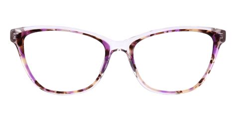 Strauss Cat Eye Purple Frames Glasses Abbe Glasses
