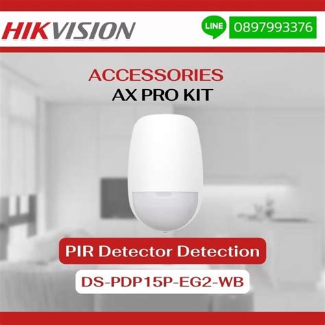 Pir Detector Detection Hikvision Ax Pro Ds Pdp15p Eg2 Wb