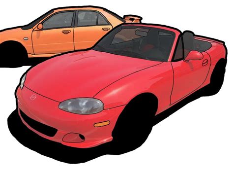 Cell Shading 1  Mazdas247
