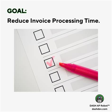 reduce invoice validation time— dash