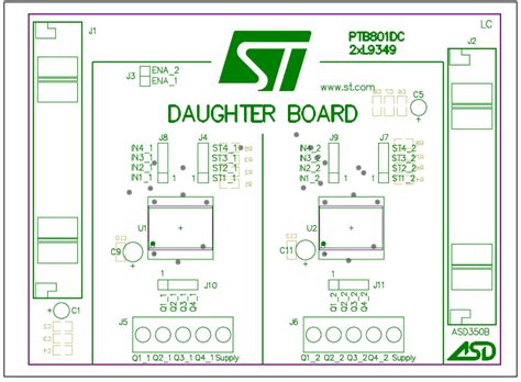 Stmicroelectronics Um0547 Evaluation Board For Abs Valve Drivers System User Manual