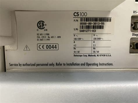 Used Maquet Datascope Cs 100 Balloon Pump For Sale Dotmed Listing
