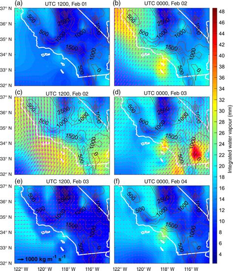 Evolution Of Tomographic Integrated Water Vapour Iwv Maps Every 12 H