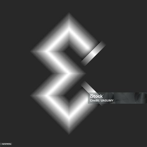 모노그램 문자 E 로고 금속 플랜지 강철 그라데이션 색상 창의적인 아이디어 타이포그래피 마크 산업 스타일 로고타입 디자인이 있는