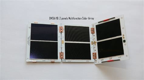 Dmsa Deployable Multifunction Solar Array Exa Smallsat Catalog