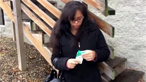 Woman Smoke Litterbug