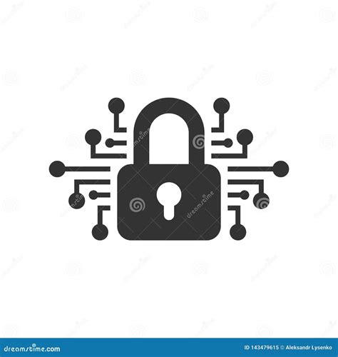 Security Icon Lock Logo Cartoon Vector 44847987