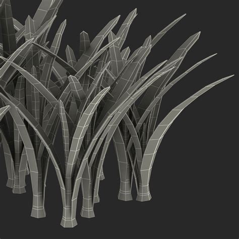 Grass 3 3d Model 19 3ds C4d Ma Obj Max Gltf Upk Unitypackage