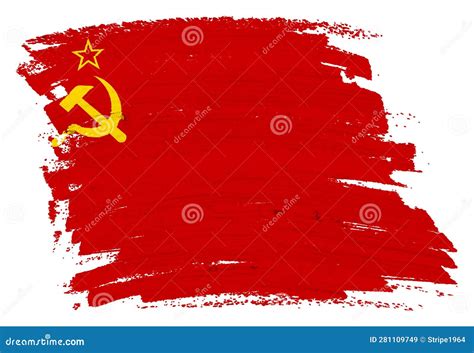 CCCP Flag Symbol Vector Illustration CartoonDealer Com