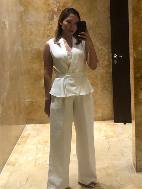 Elegant White Coordinates Womens Fashion Dresses And Sets Sets Or