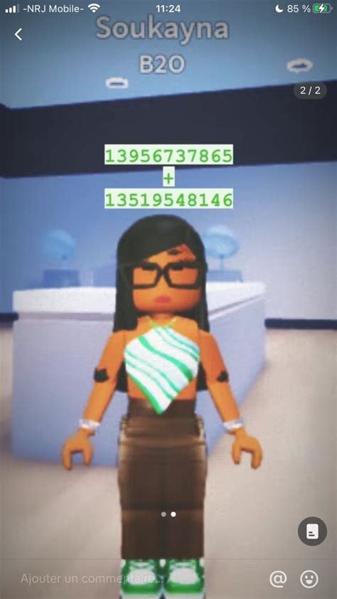 Épinglé Par 🇲🇶delijah🇬🇵 Sur Code Roblox Shabiller Motifs De