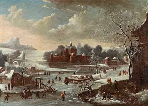 Paysage Dhiver By Jan Griffier The Elder On Artnet