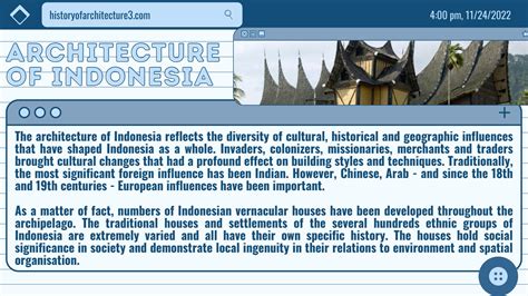 SOLUTION Indonesian Architecture Studypool