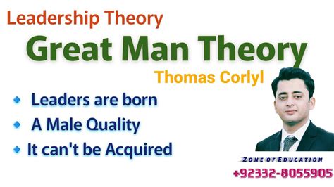 Great Man Theory Of Leadership By Thomas Carlyle Youtube