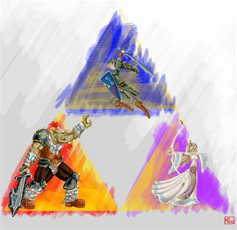 Zelda Link Ganondorf Triforce Warhammer Style By Klugdunum On Deviantart