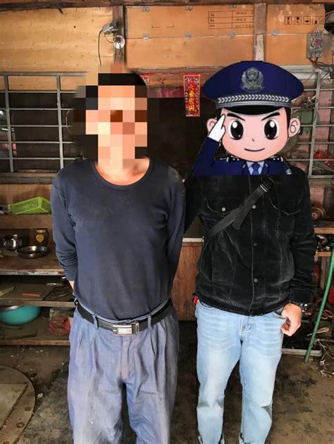 玉州：戴口罩头盔作案，半个月后落网