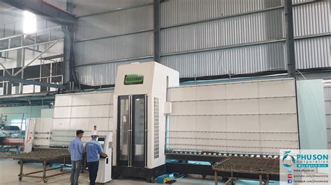 Glassman Large Format 5 Axis 2 Directions Vertical Glass Cnc Drilling