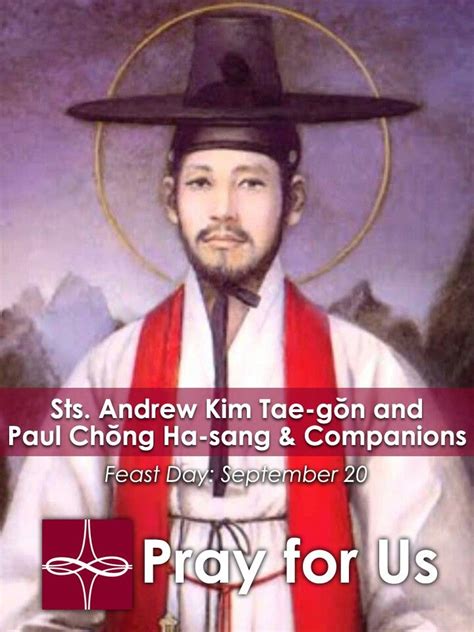Andrew Kim Tae Gon Paul Chong Ha San And Companions