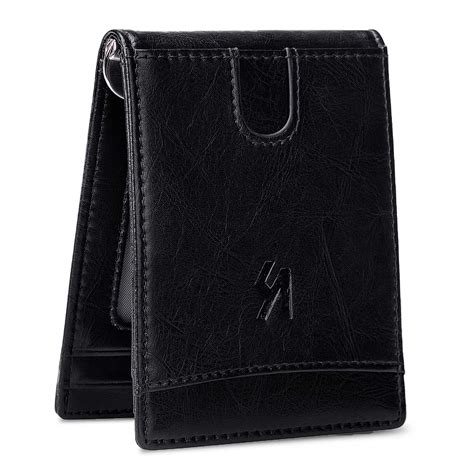 Buy KOOSOM RFID Slim Minimalist Mens Wallet With Money Clip Bifold Credit Card Holder With Front
