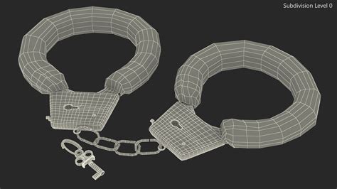 Fuzzy Pink Handcuffs Fur 3d Model 39 Max Free3d