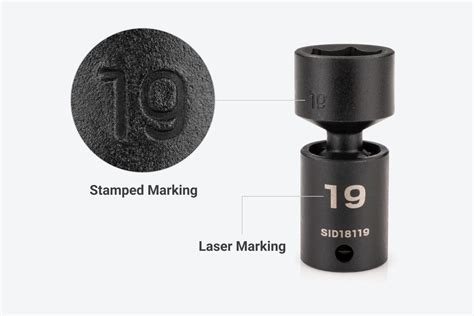 3 8 Inch Drive U Joint Impact Socket Set With Rail 21 Piece Tekton