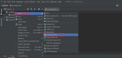 Pycharm Js